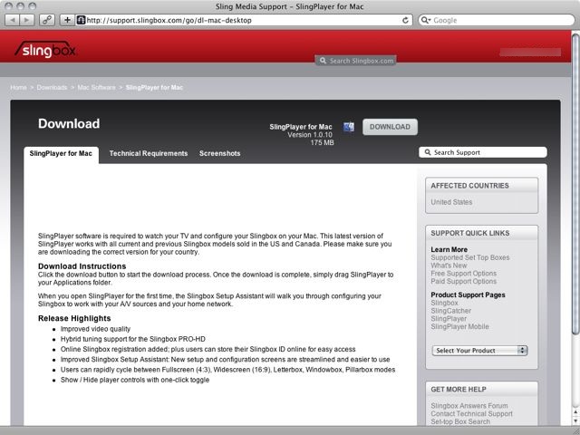 Slingbox PRO-HD【PCソフト編】: Mac/Windows で Slingbox の映像を見よう！ | AppBank