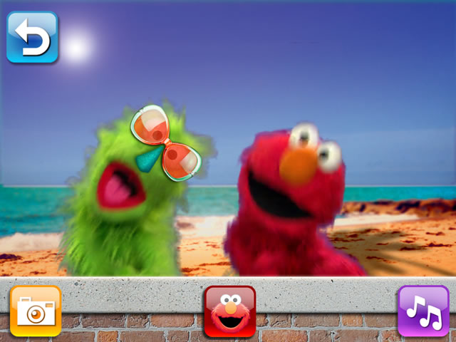 [iPad] Elmo’s Monster Maker HD: セサミストリート風キャラクタージェネレーター。 | AppBank