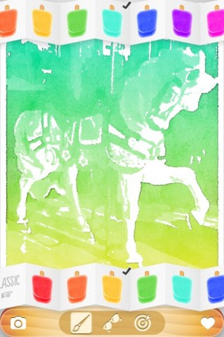 [iPhone, iPad] Popsicolor: 写真がみずみずしい水彩画になるアプリ。にじみ方が超リアル！ | AppBank