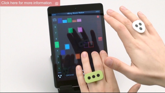 iPhone/iPadに全く手を触れずにアプリを操作できる「iRing」発表! | AppBank