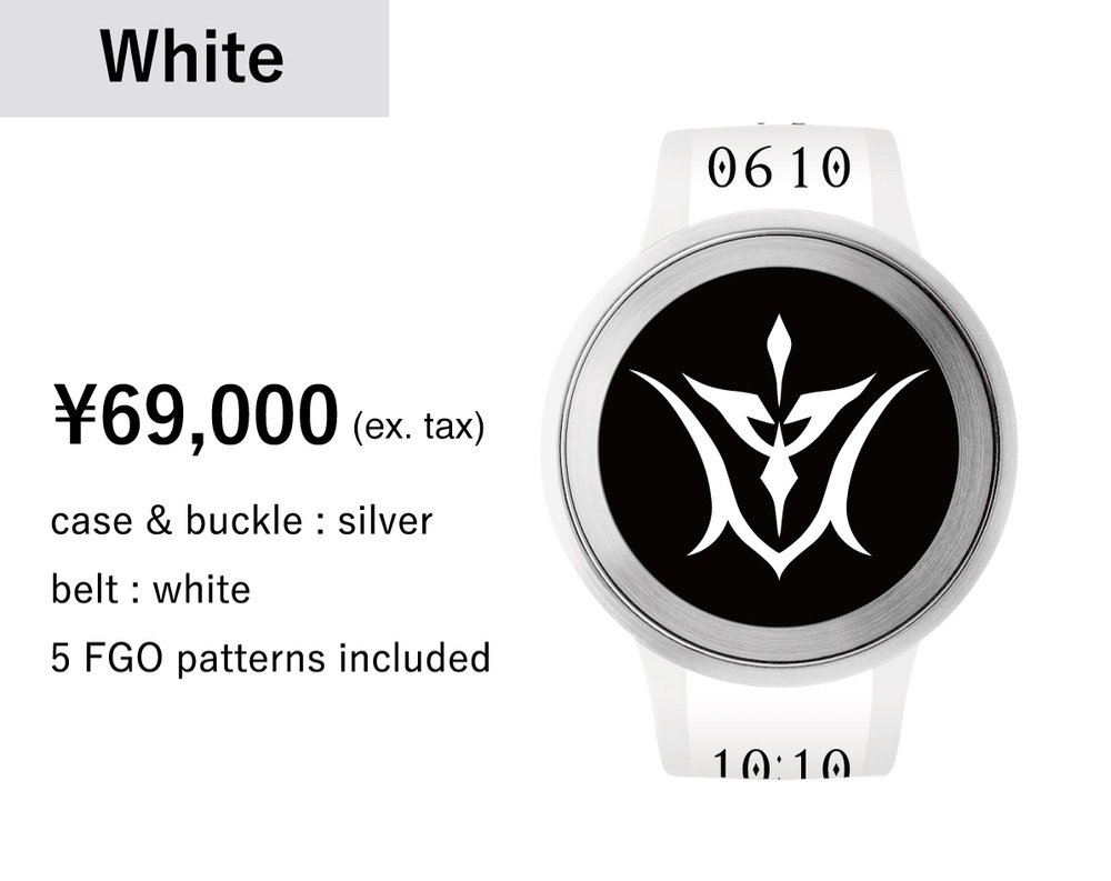 【FGO】「FES Watch U」にコラボモデル登場。文字盤とベルトの柄がアニメーションするハイテク腕時計 | AppBank