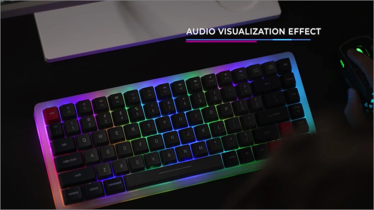 RGBライトの発光ギミックにこだわり抜いた高級メカニカルキーボード「Marsback」 | AppBank