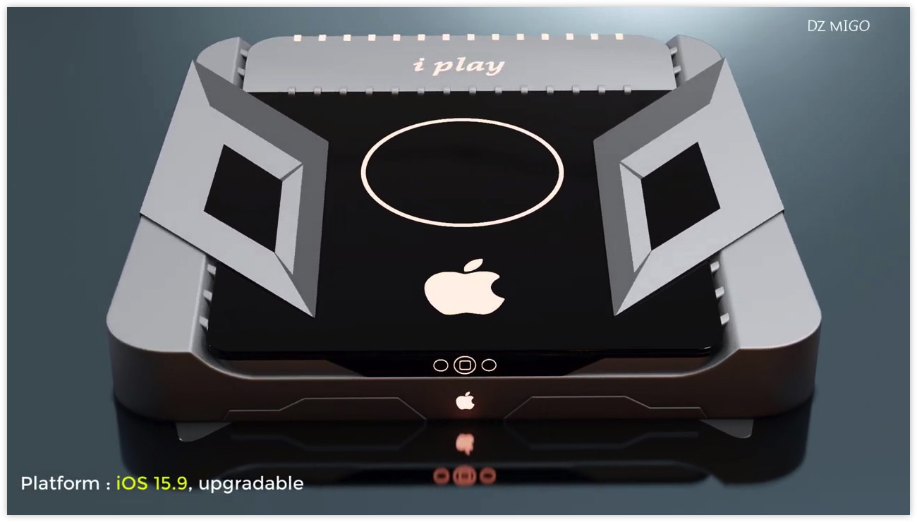 Appleの据え置きゲーム機『iPlay』が登場したら→VR対応、ディスプレイ搭載で大勝利！ | AppBank