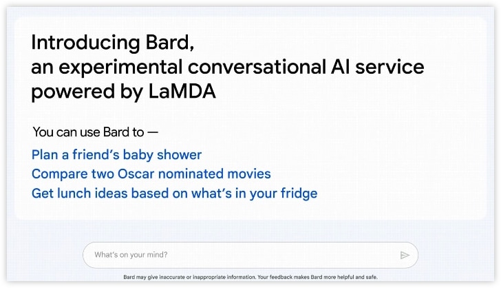 GoogleがチャットAI「Bard」正式発表、「ChatGPT」とのちがいは？ | AppBank