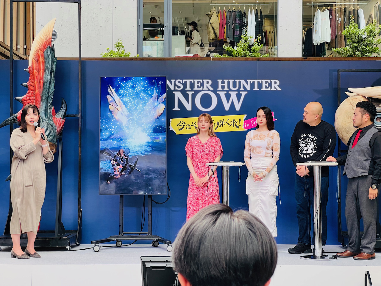 【モンハンNow】ゴマキ、鬼越トマホーク、石田ニコルが渋谷で一狩り！【リリース記念イベント】 | AppBank