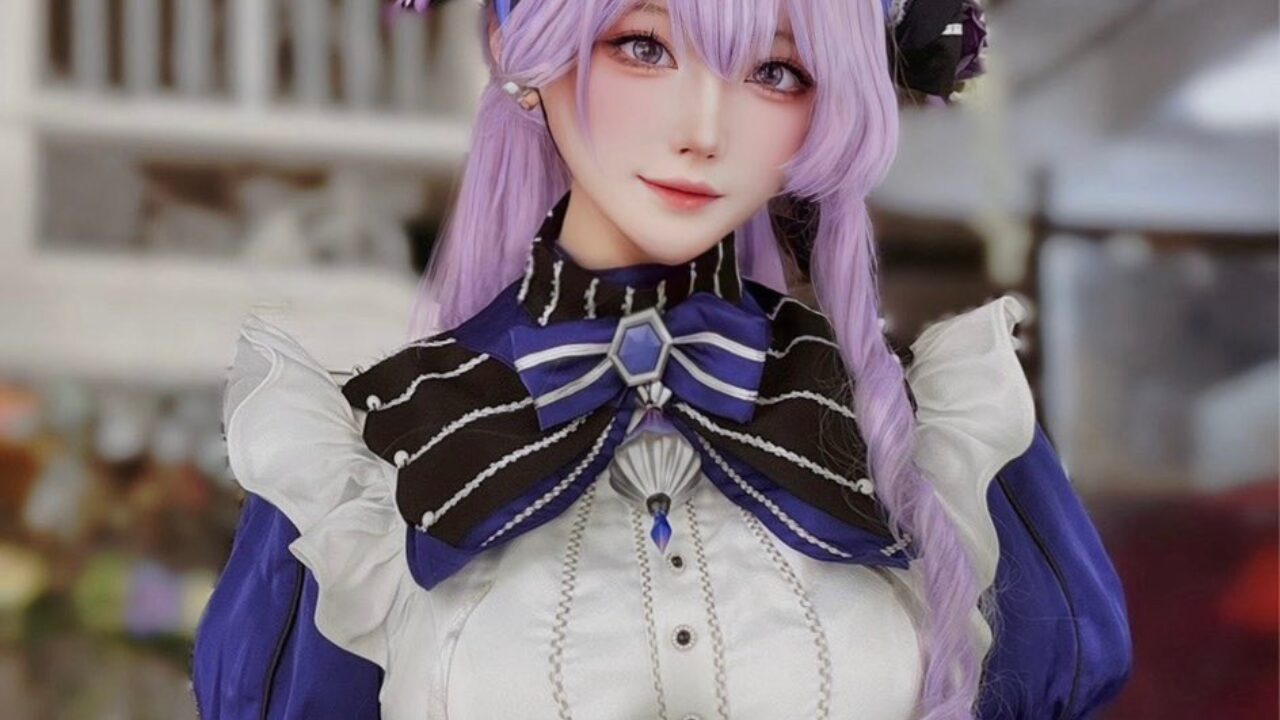 上品で神秘的な美しさ！ しょこら、『鳴潮』ローズマリーの完璧なコスプレを披露 | AppBank