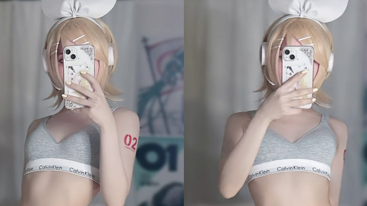 ハイウエストVSローライズ！ ゆに、ボーカロイド『鏡音リン』風スタイルでどちらがお好み？アンケート投稿が話題に | AppBank