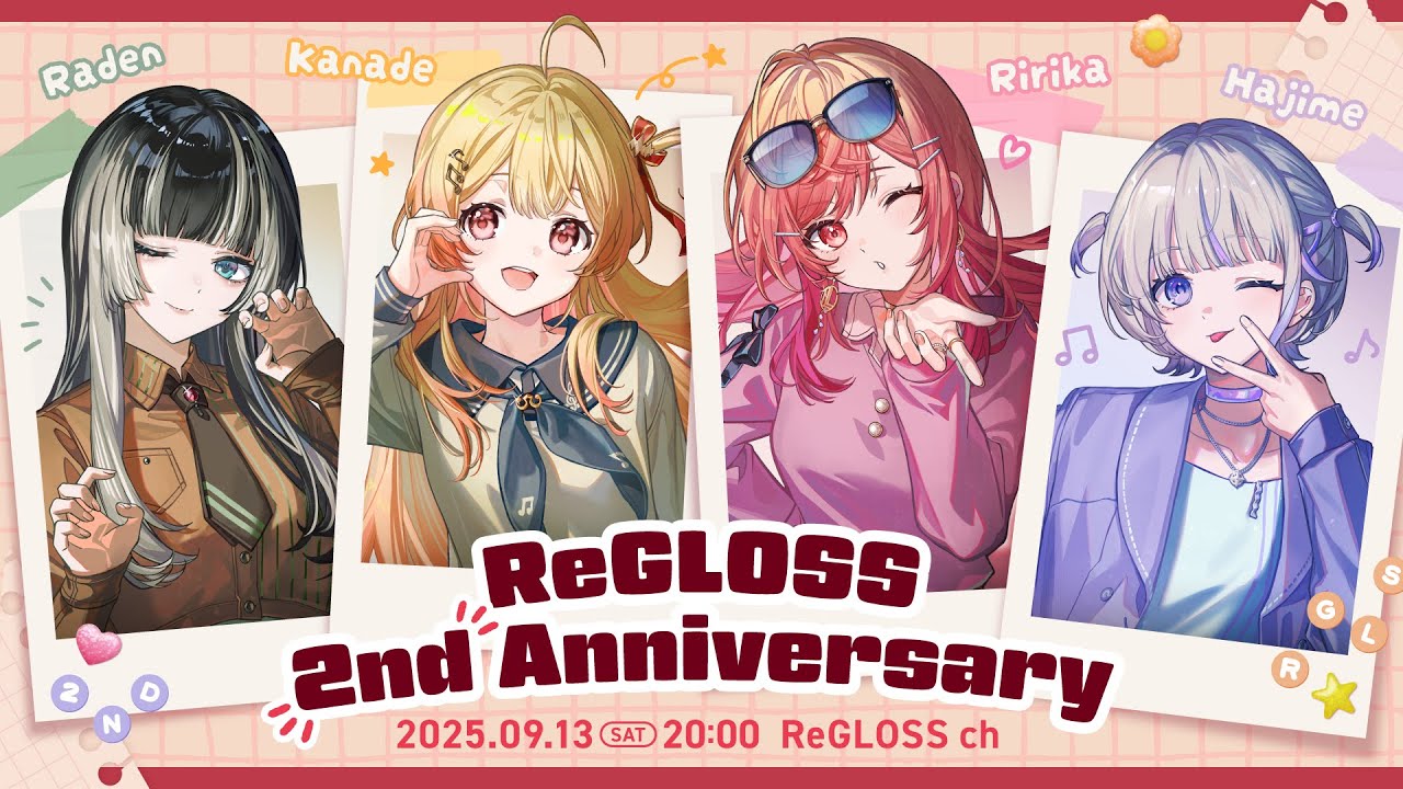 【ホロライブ】ReGLOSS、2周年配信で重大発表連発！ 新アルバム＆有明アリーナでの1stライブ発表でファン大歓喜！ | AppBank