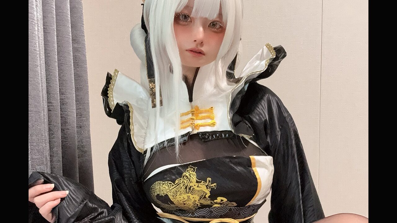 セクシー和装の極み！ 天然水、『勝利の女神：NIKKE』ブランの和服コスプレで艶やかポーズを披露 | AppBank