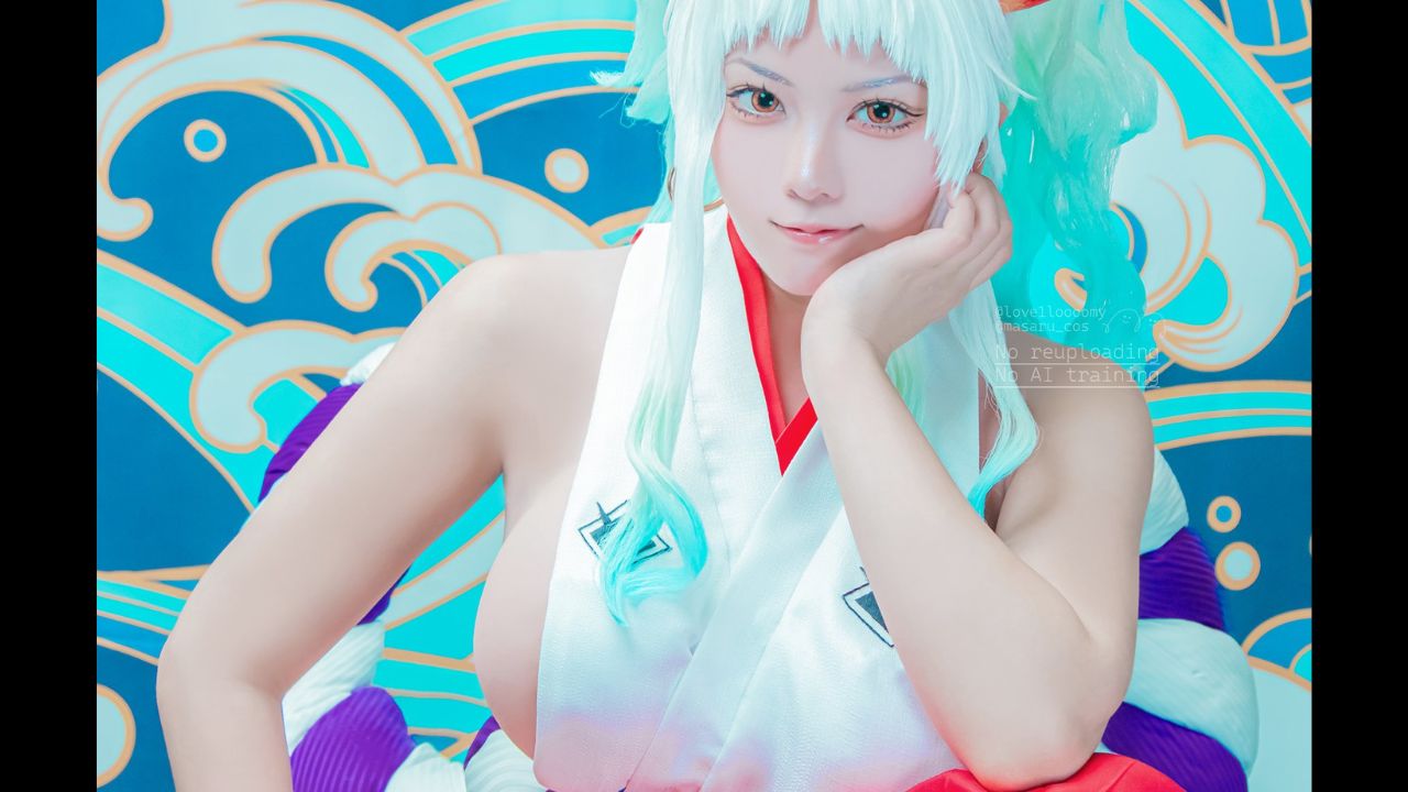 力強く神々しい美しさ！ るーみ、『ONE PIECE』ヤマトのコスプレ写真を公開 | AppBank